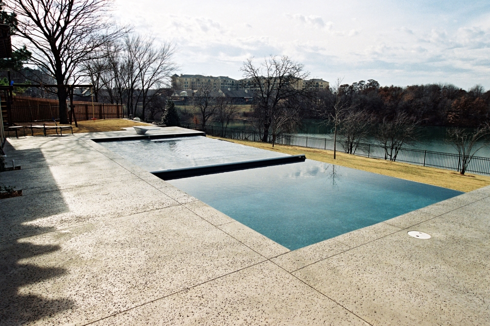 Infinity pools by Atlantis Pools & Spas Inc, Tulsa, Ok.