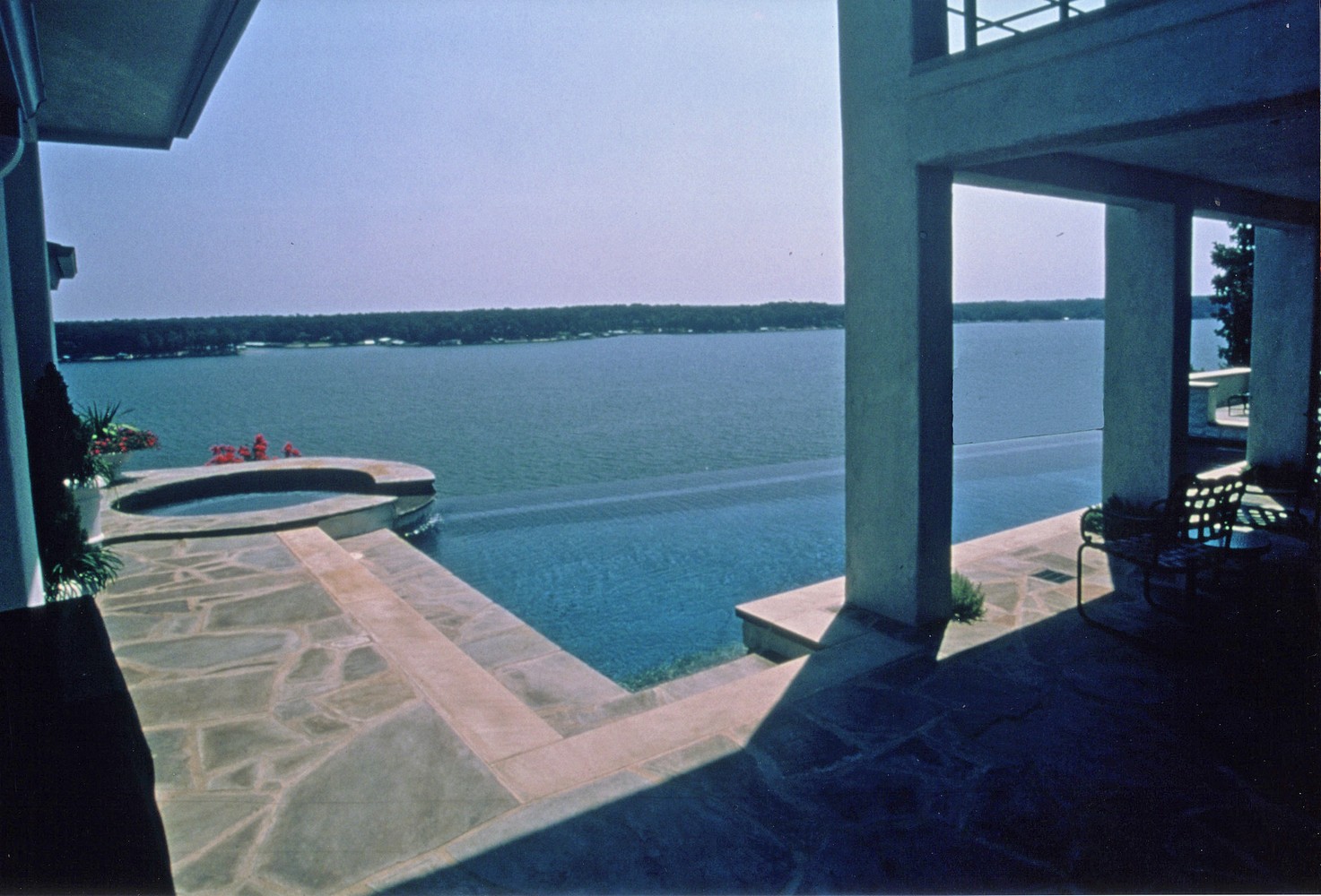 Infinity pools by Atlantis Pools & Spas Inc, Tulsa, Ok.