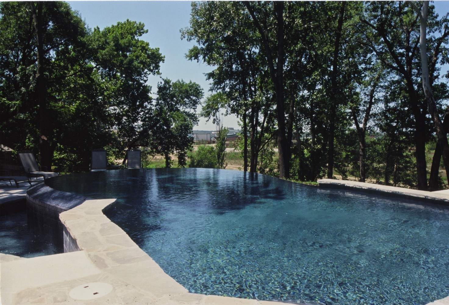 Infinity pools by Atlantis Pools & Spas Inc, Tulsa, Ok.